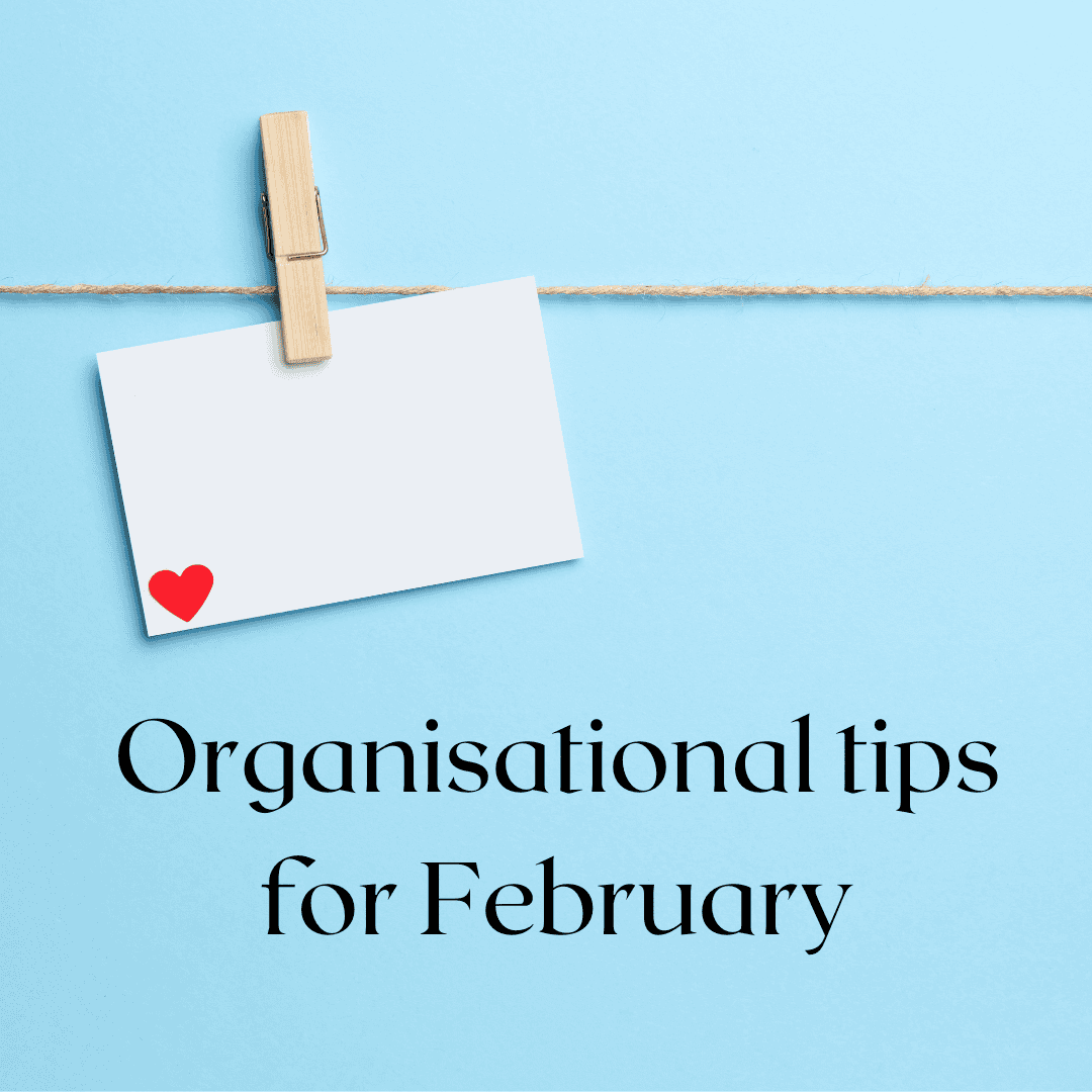 Organisational Tips for February - Ink Drops | The UK's happiest ...